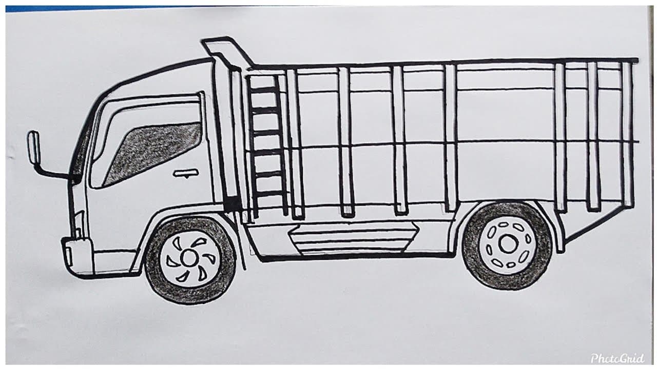 Kumpulan Sketsa Truk Oleng Keren Banget Lengkap! - Blog Pengajar Tekno